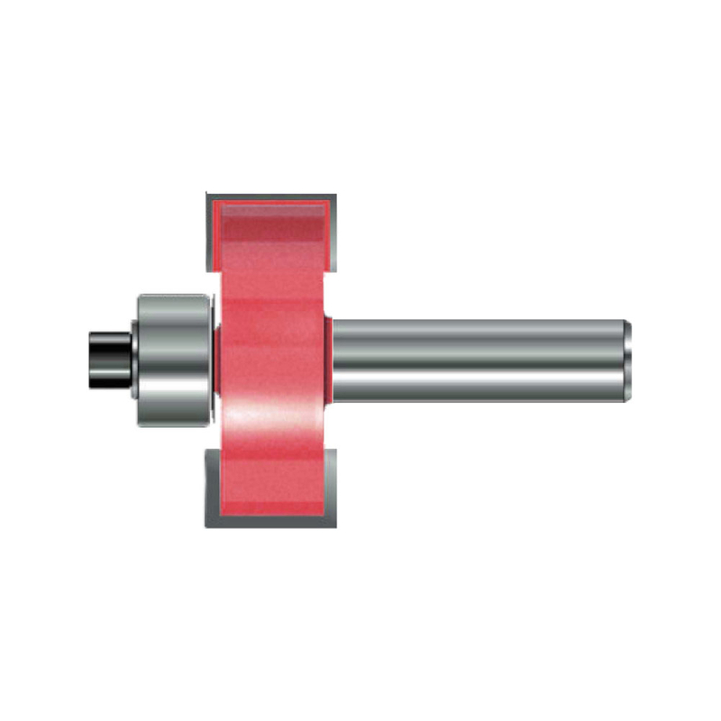 TCT T-slot Router Bit with Ball Bearing, Double Cutter, Right Rotation ...